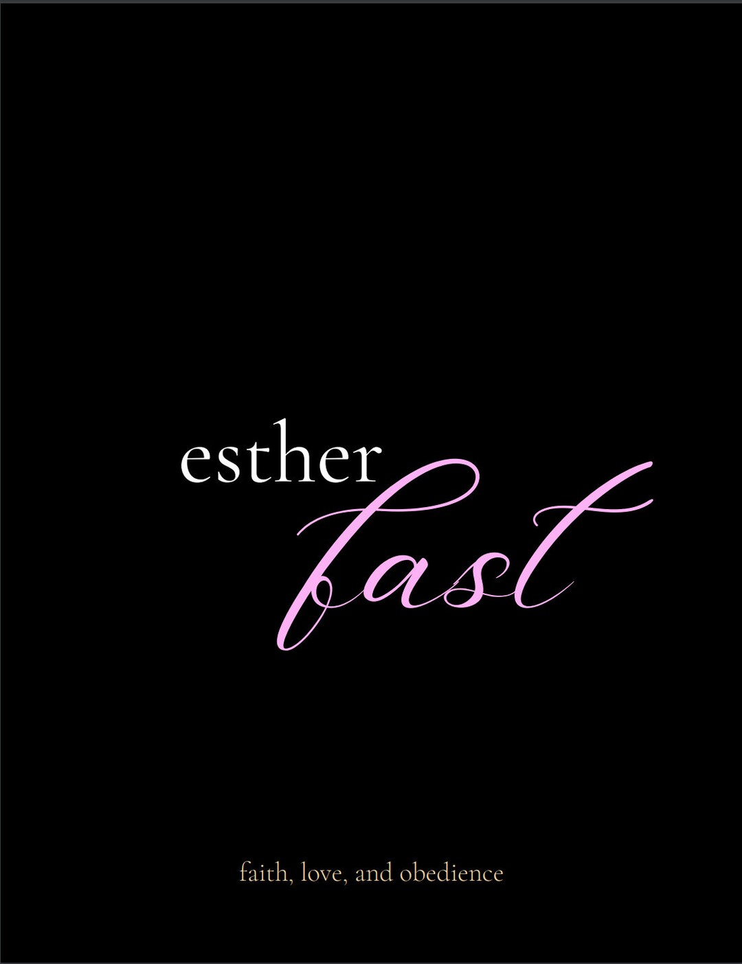 Guided Esther Fast Planner and Prayer Journal | Christian Devotional Bible Fasting Undated Daily ...