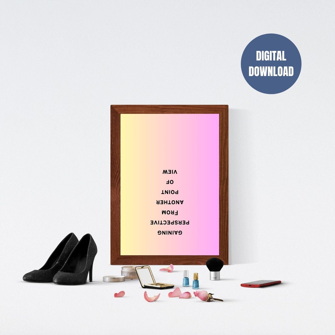 Perspective Printable Wall Art Point of View Gaining Insight From ...