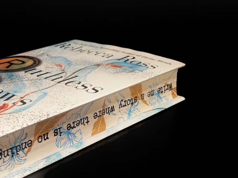 Ruthless Vows Hand Painted Sprayed Edge Hardback Book - Etsy