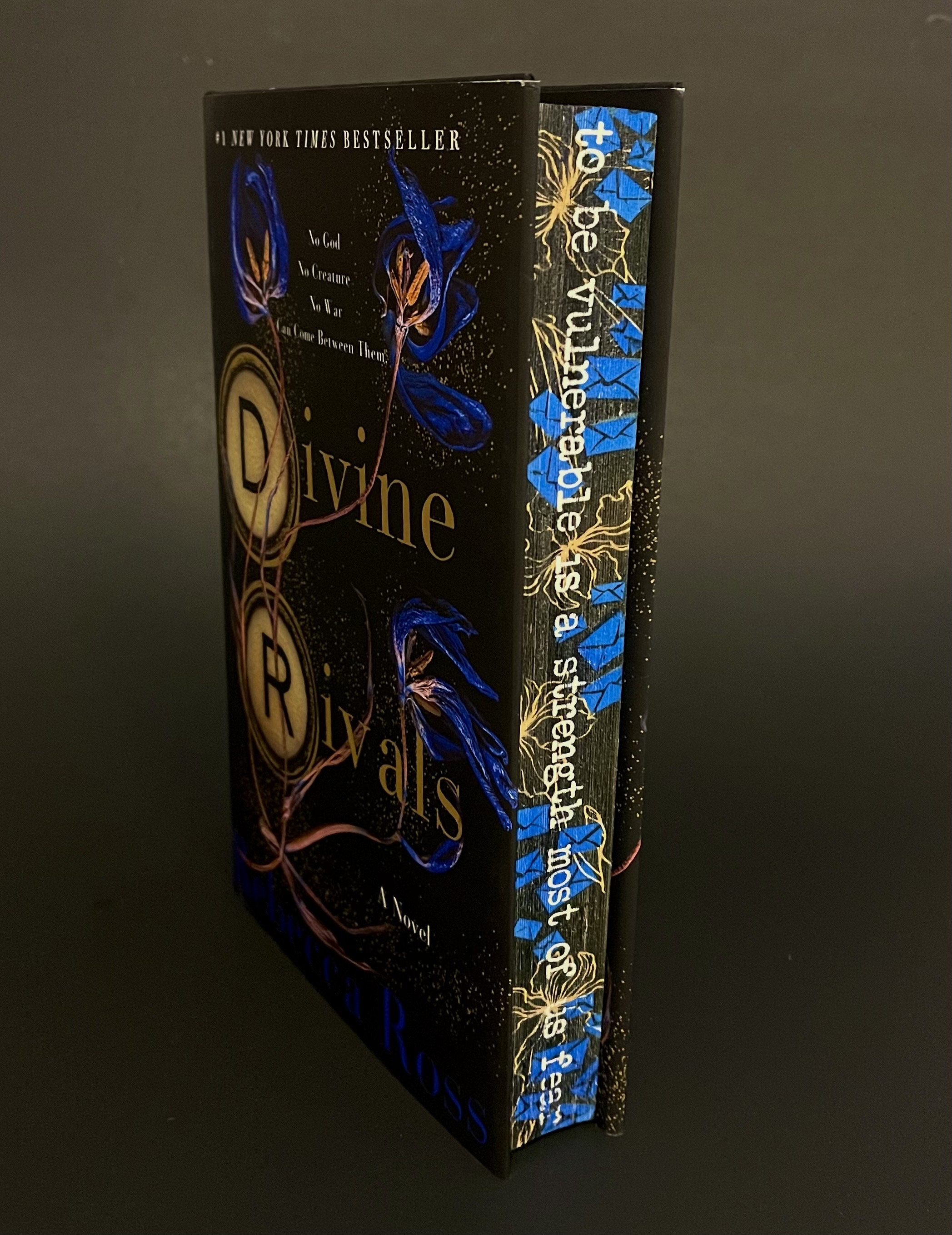 Divine Rivals Hand Painted Sprayed Edge Hardback Book - Etsy