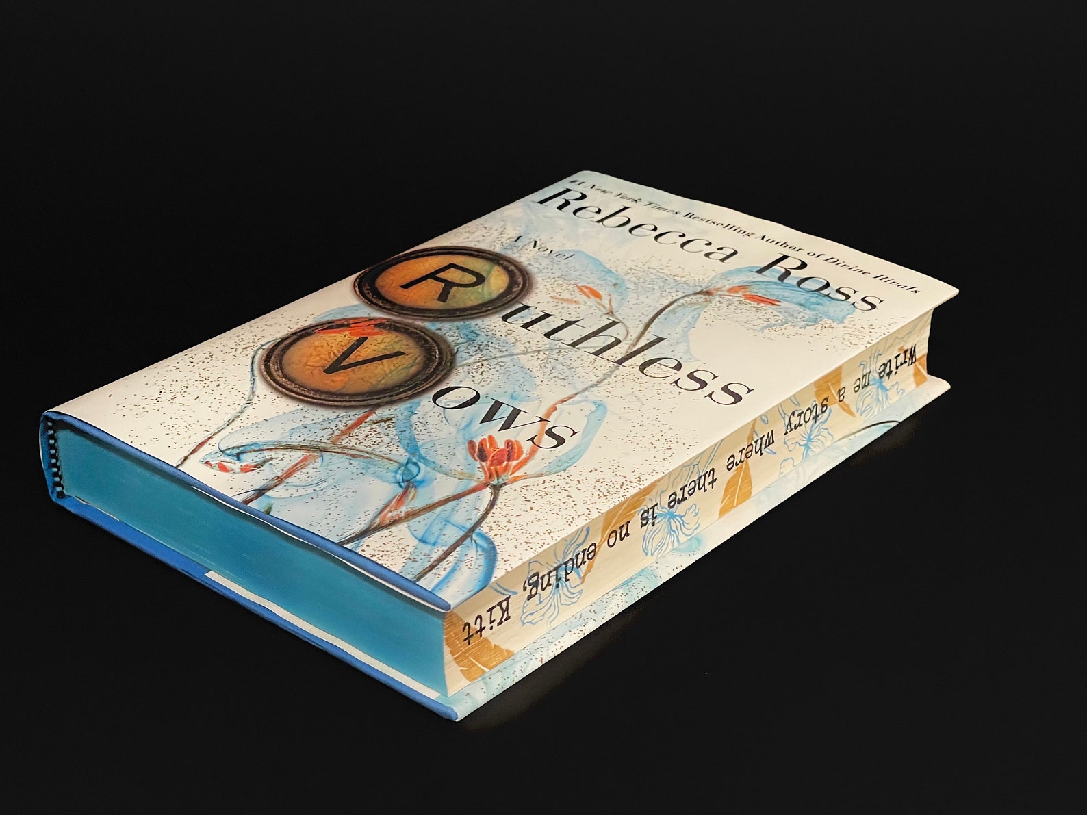 Ruthless Vows Hand Painted Sprayed Edge Hardback Book - Etsy