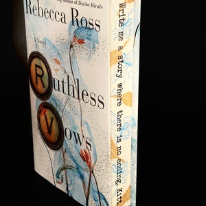 Ruthless Vows Hand Painted Sprayed Edge Hardback Book - Etsy