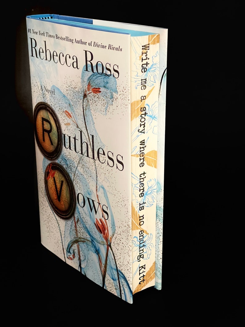Ruthless Vows Hand Painted Sprayed Edge Hardback Book - Etsy