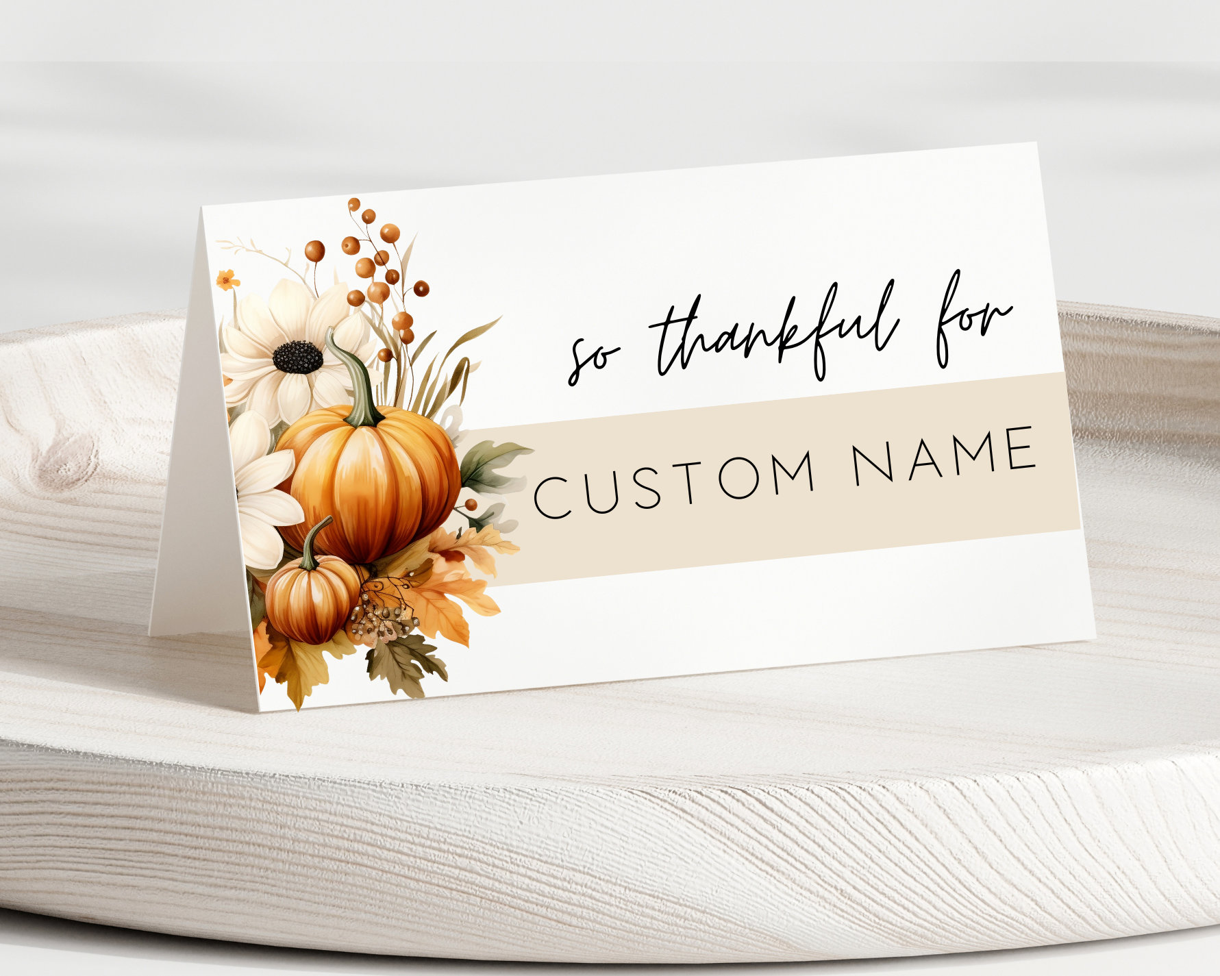 Thanksgiving Name Cards, Thanksgiving Place Cards, Printable Name Cards ...