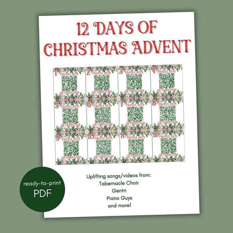 Christmas Story 12 Days - Etsy