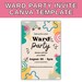 LDS Ward Party Invitation Template, Canva Template, Ward Activity ...