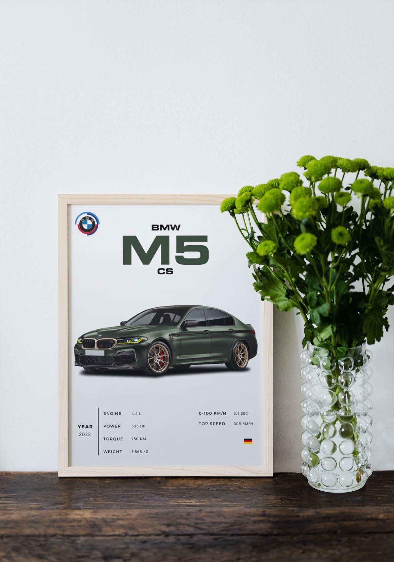 BMW M5 CS POSTER - Etsy