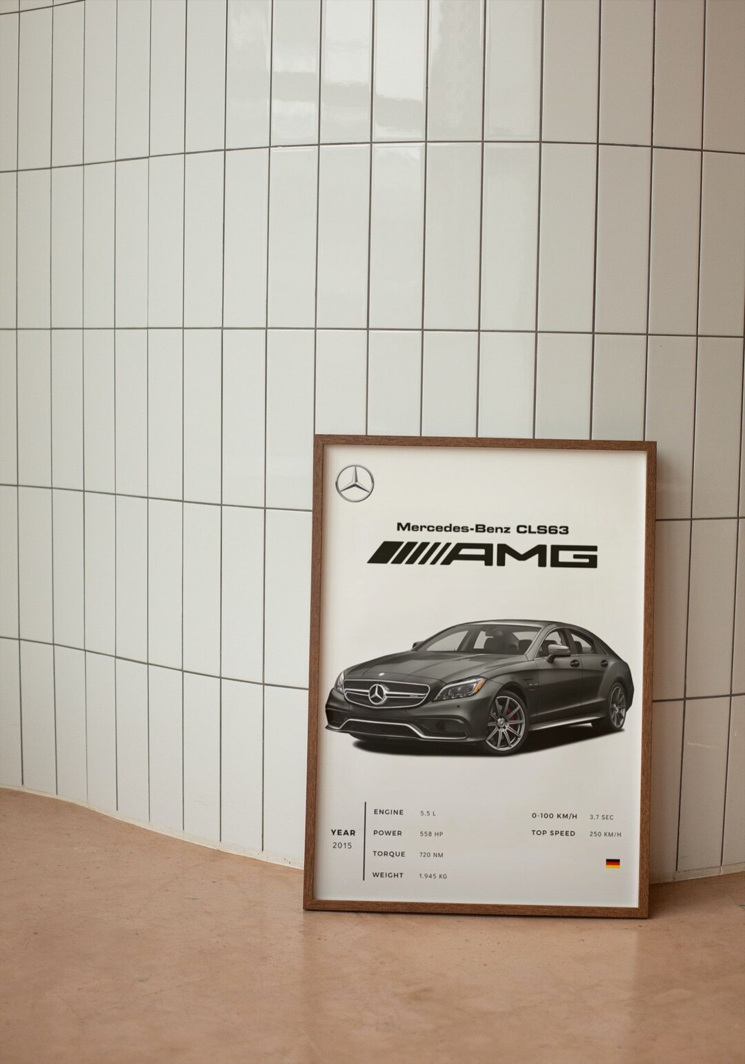 Mercedes CLS 63 AMG Poster - Etsy