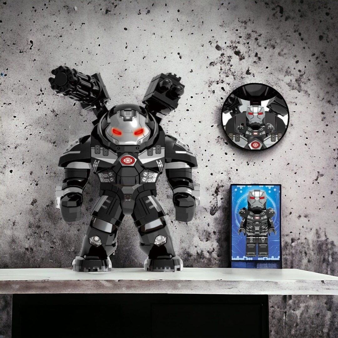 Black Hulk Buster Custom Minifigure - Etsy