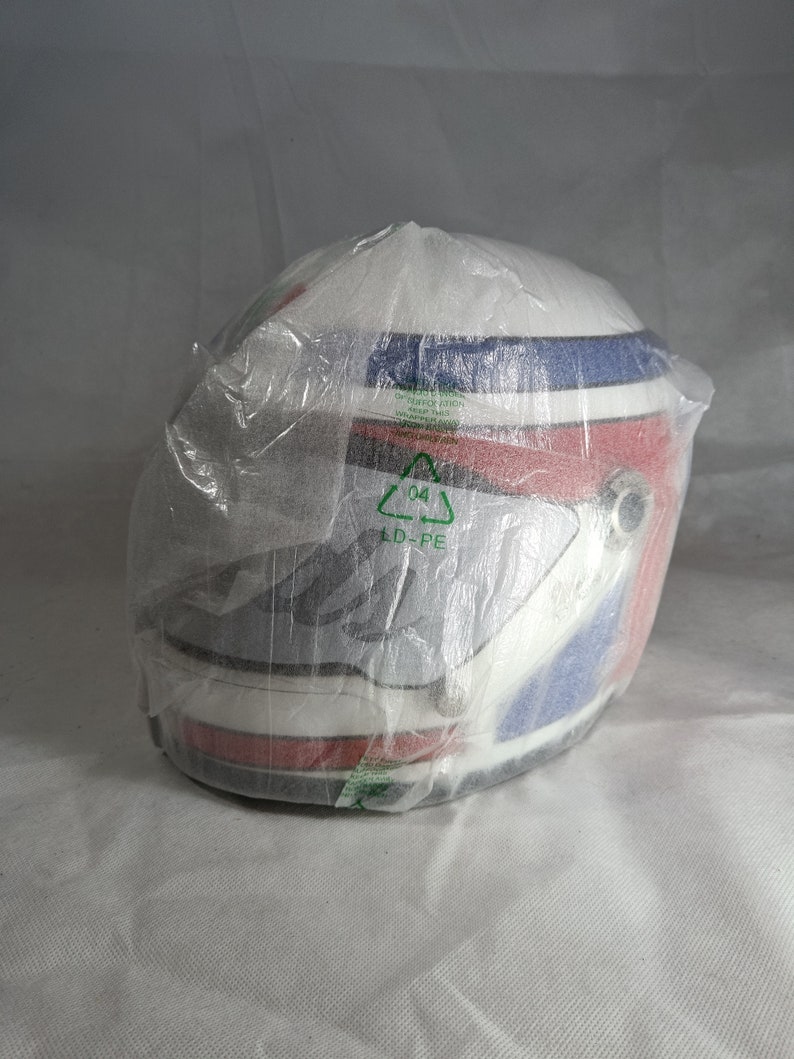 Rare Agv X3000 Marco 'lucky' Lucchinelli Race Replica Motorcycle Helmet ...