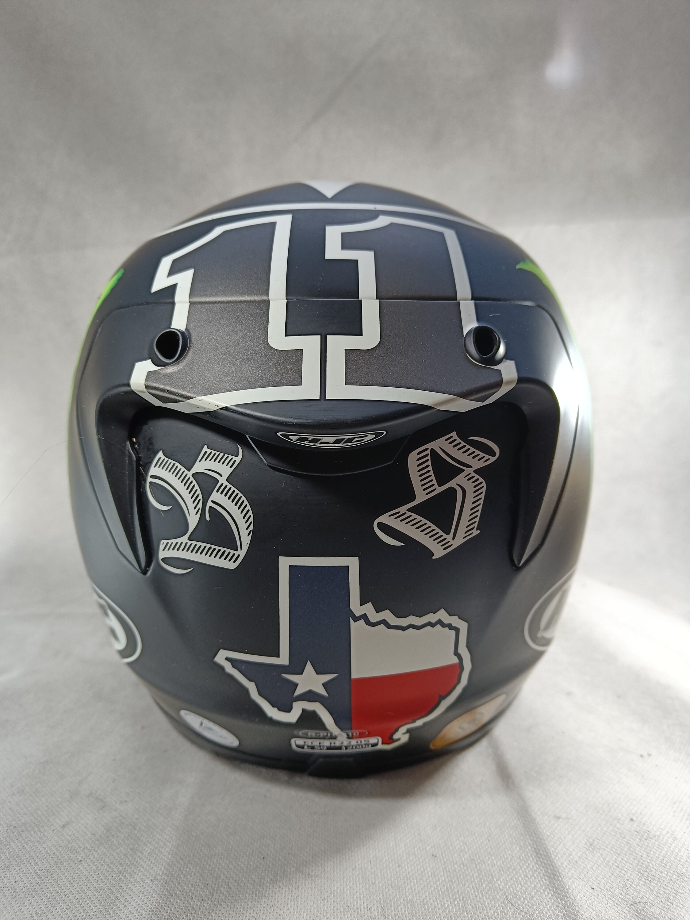 HJC Rpha Ben Spies No. 11 Monster Energy Yamaha Motogp Replica ...