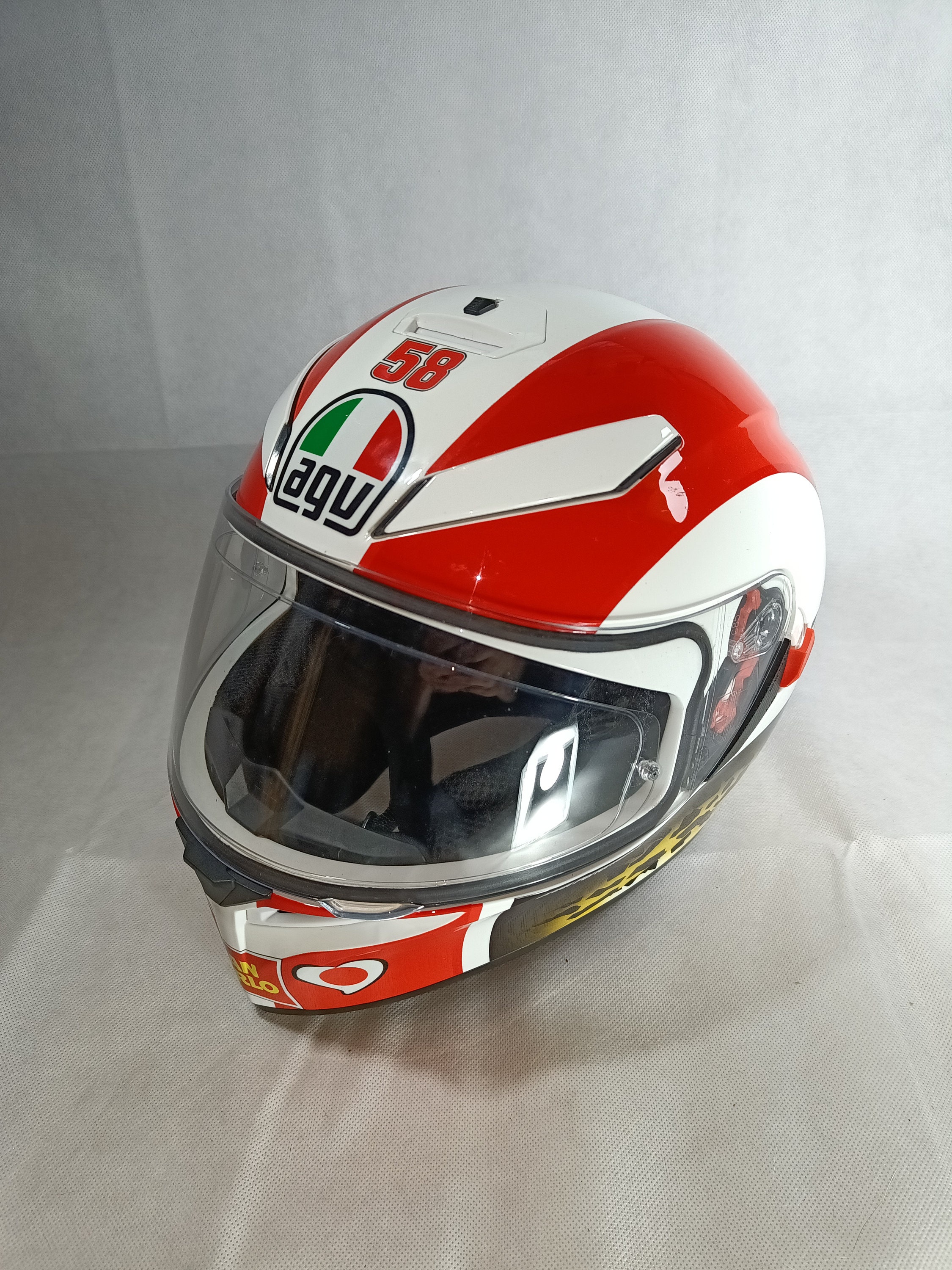 AGV Marco Simoncelli San Carlo Gresini Motogp Race Replica - Etsy