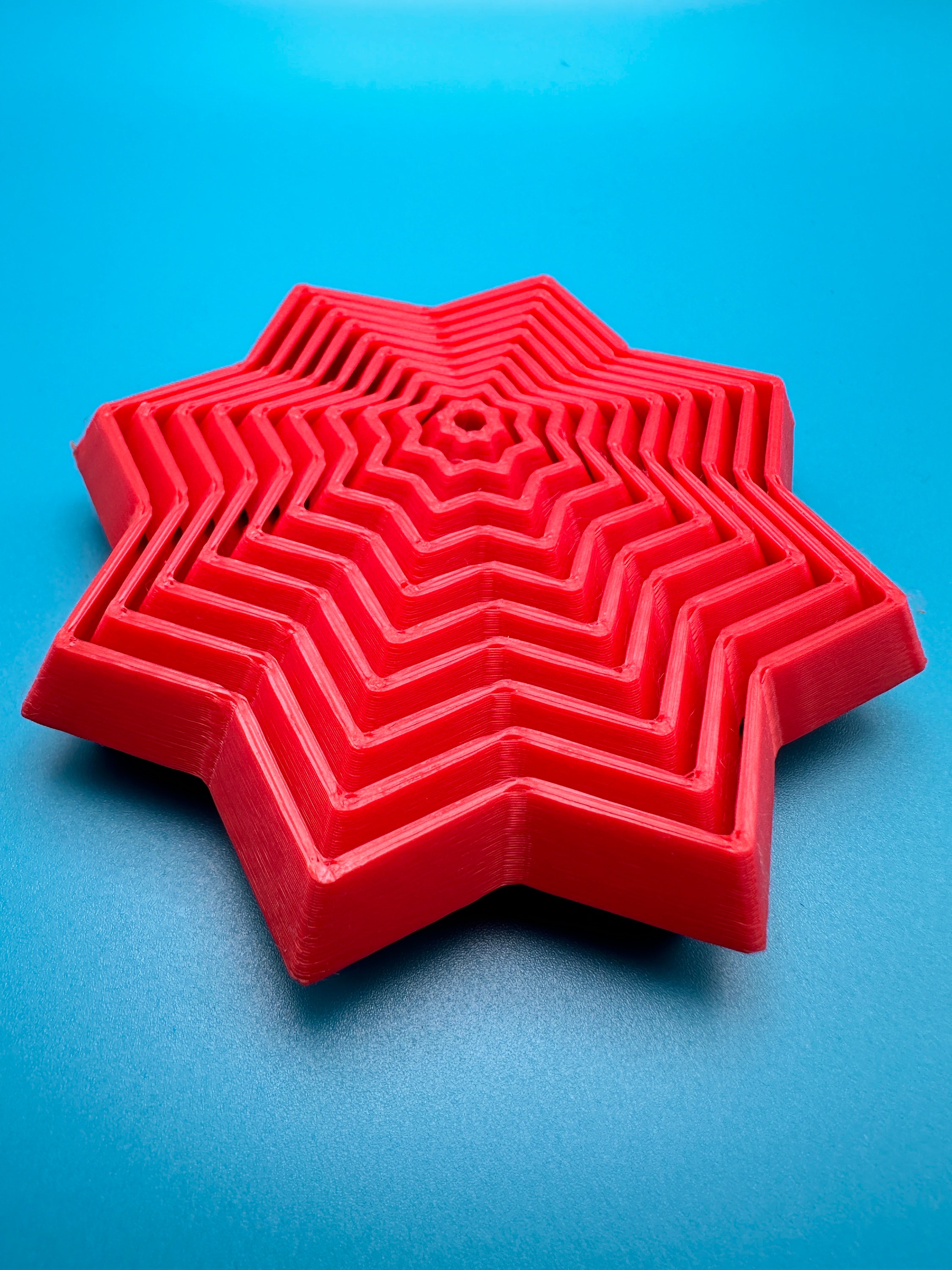 3D Printed Fidget Toys Includes 5-pointed, 8-pointed Stars, and Fidget ...