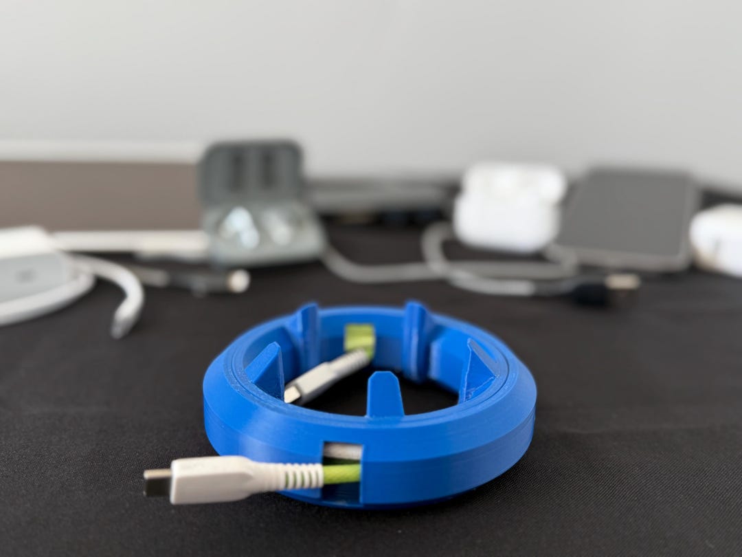 3D Printed Cable Winders - Small & Medium Sizes With Stacking Bridge - Etsy