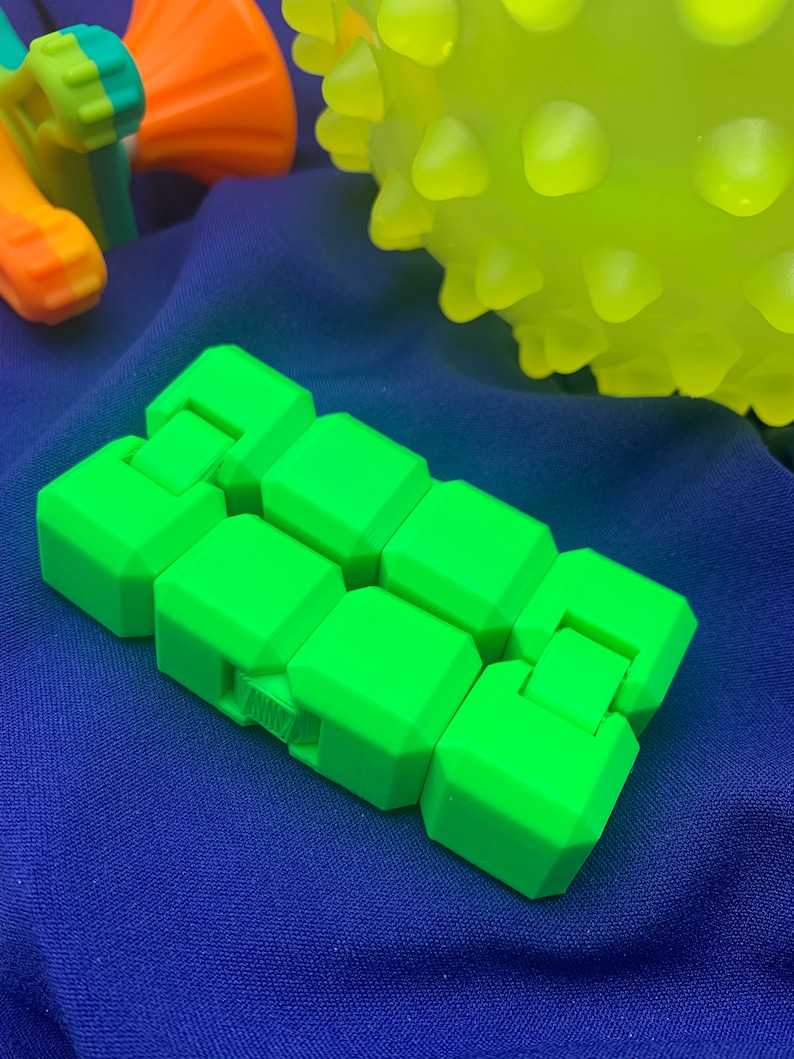 3D Printed Fidget Toys Includes 5-pointed, 8-pointed Stars, and Fidget ...