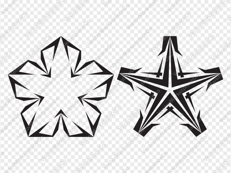 SVG Star for Commercial or Personal Use, Instant Download, SVG Star ...