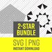 SVG Star for Commercial or Personal Use, Instant Download, SVG Star ...