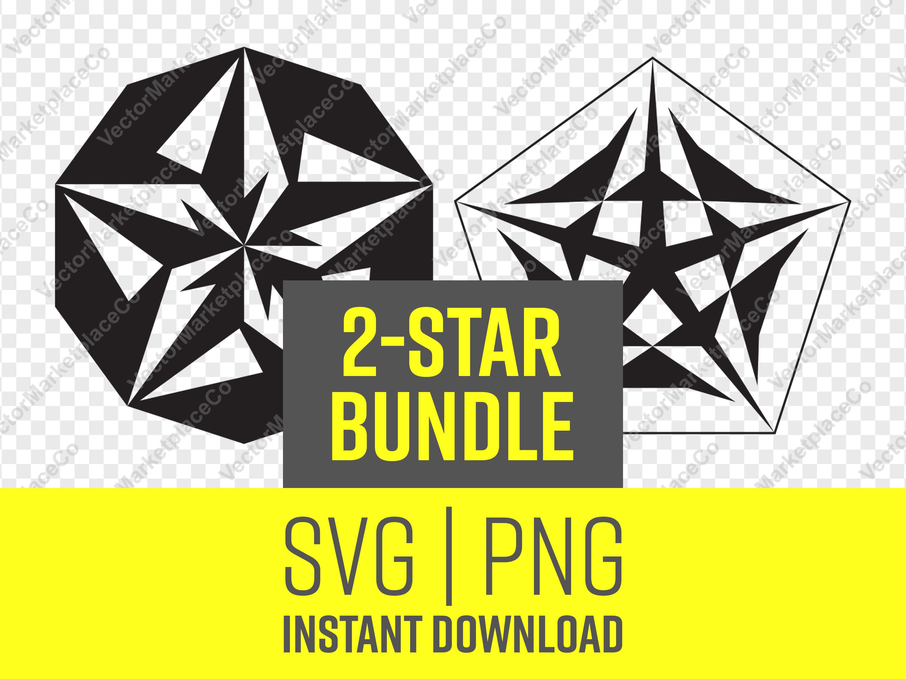 SVG Star for Commercial or Personal Use, Instant Download, SVG Star ...