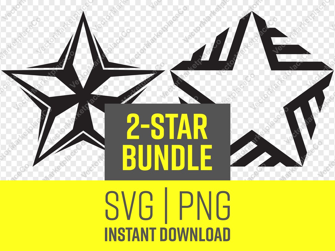 SVG Stars for Commercial or Personal Use, Instant Download, SVG Star ...