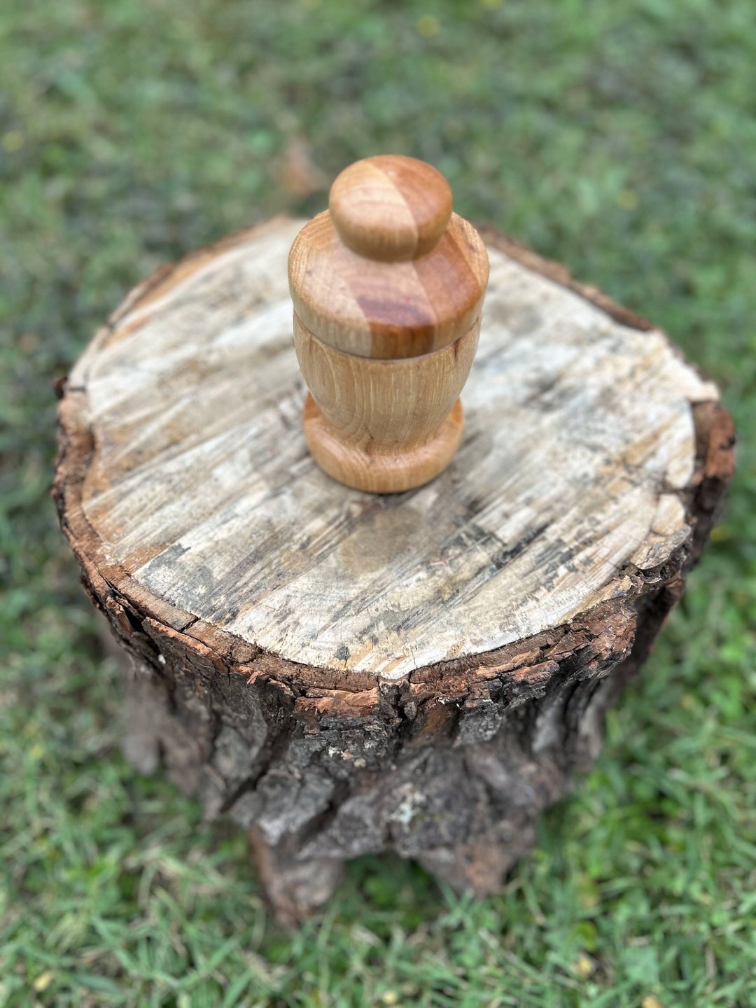 Small Maple Wood Container With Lid - Etsy