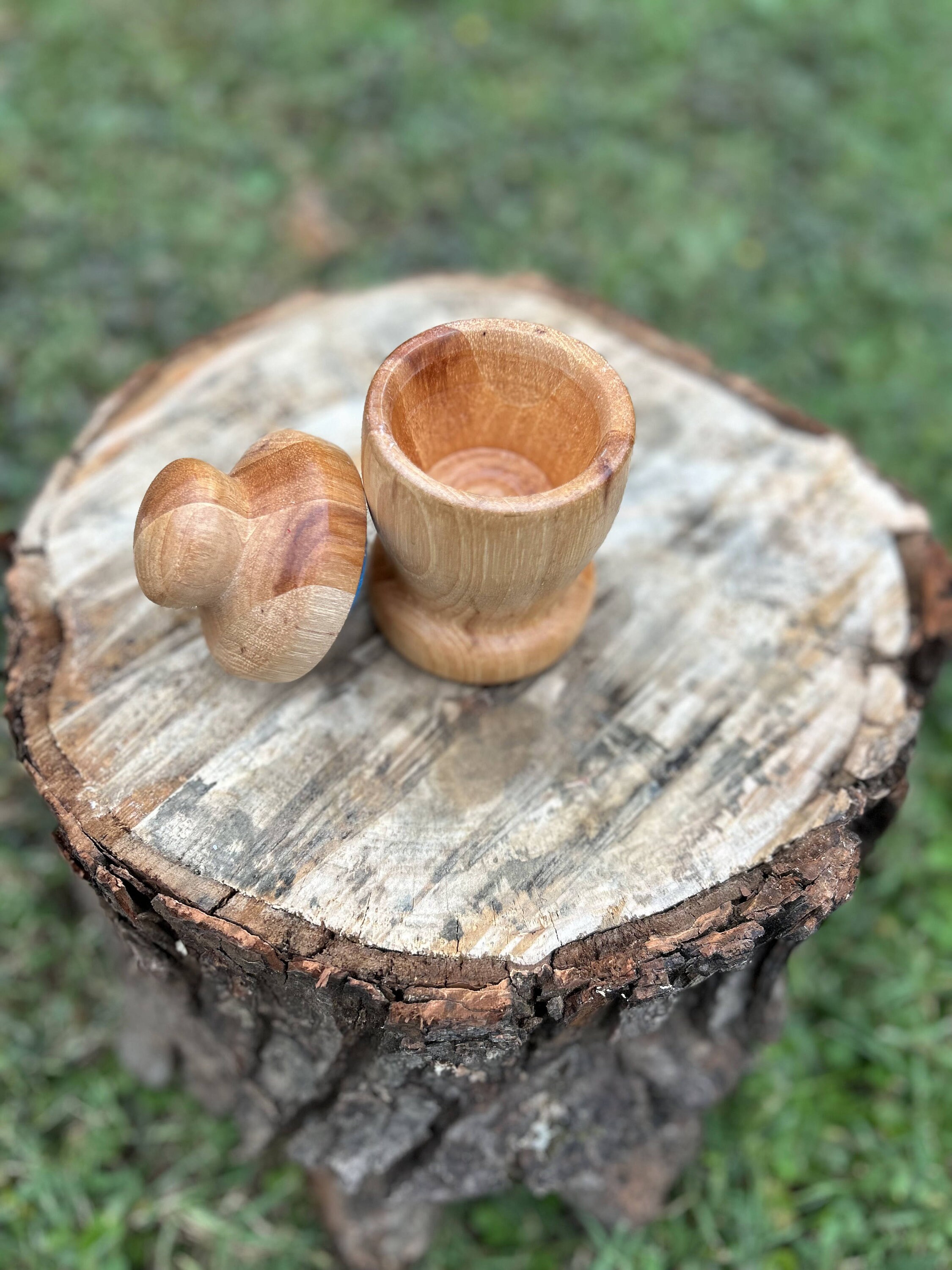 Small Maple Wood Container With Lid - Etsy