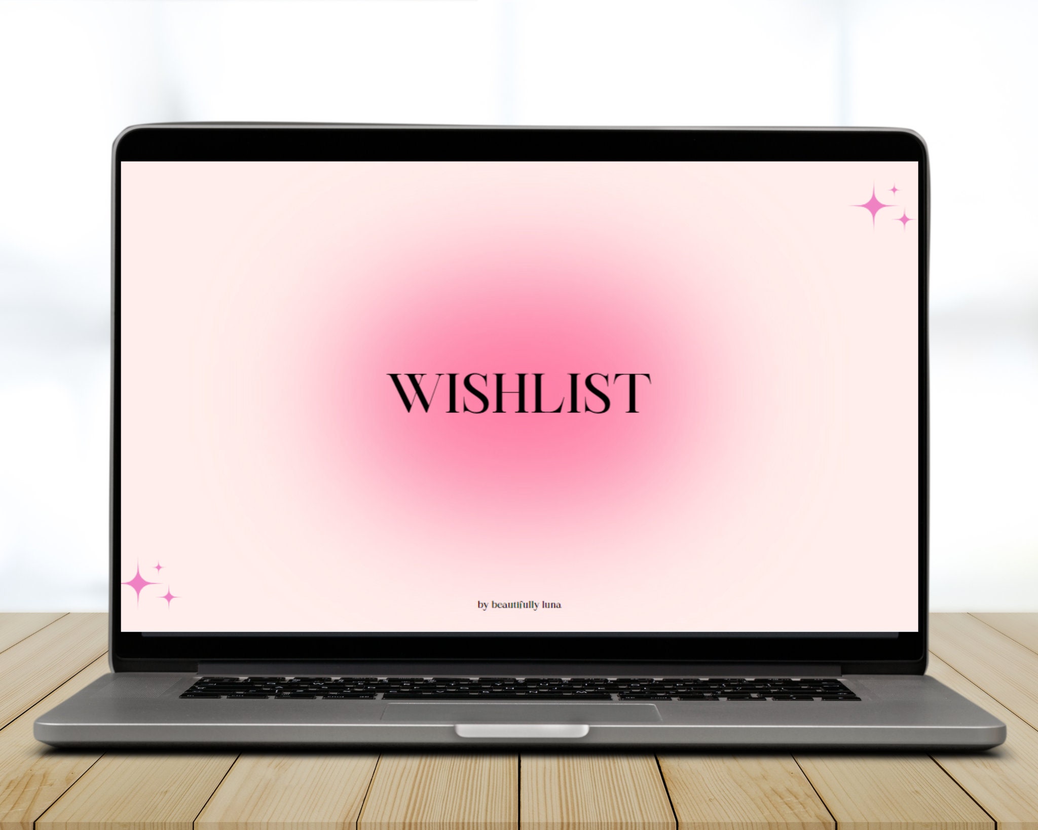 Pink Wishlist Template - Canva Template - Christmas & Birthday Wishlist ...