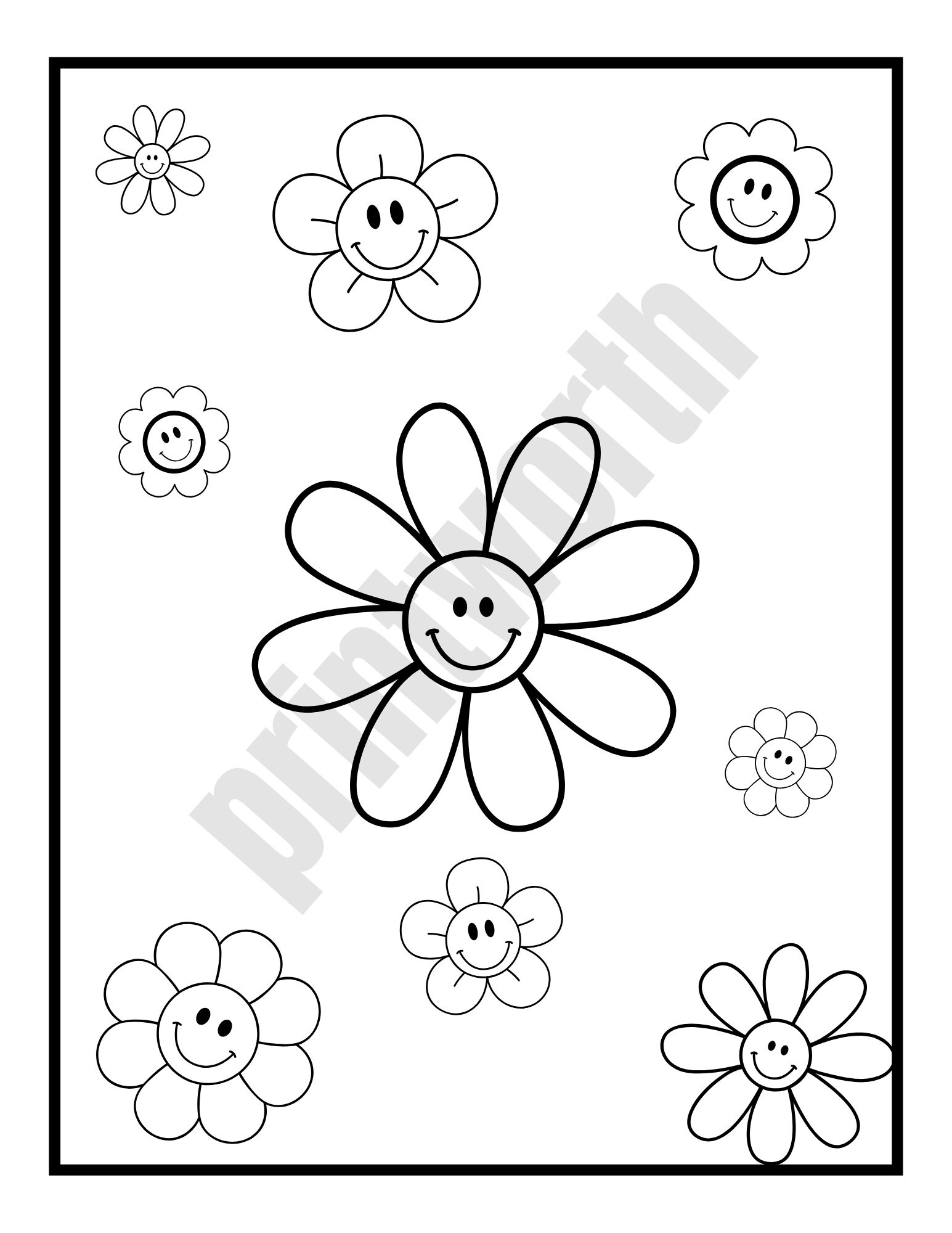 Hippie Coloring Pages - Etsy