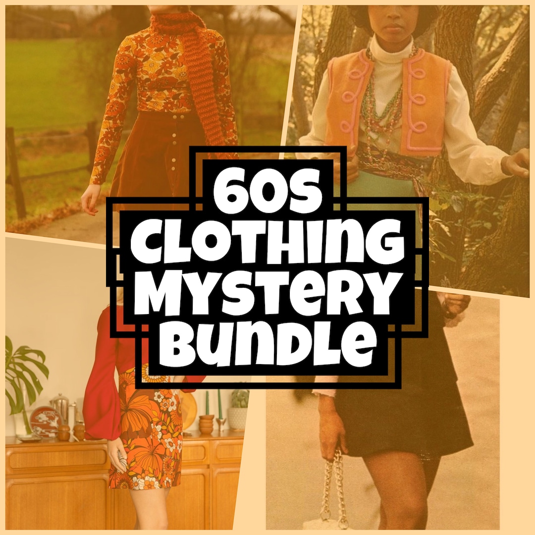 60s Mystery Style Bundle - Etsy