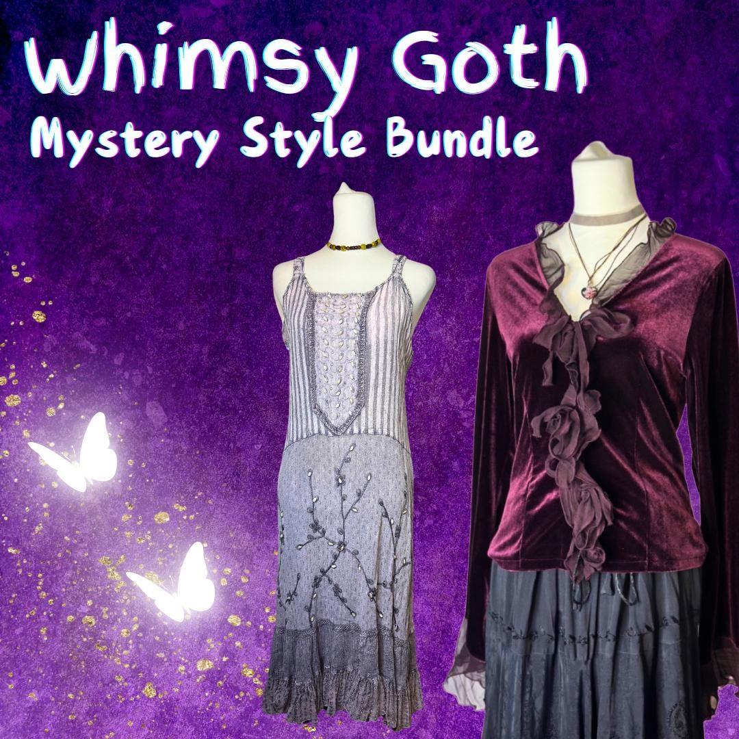 Whimsy Goth Mystery Style Bundle - Etsy UK