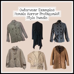 Female Horror Protagonist Mystery Style Bundle - Etsy