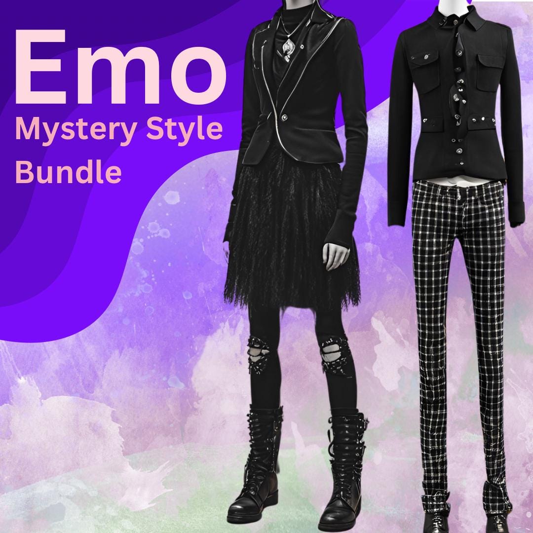 Emo Mystery Style Bundle - Etsy