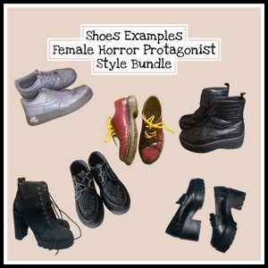 Female Horror Protagonist Mystery Style Bundle - Etsy