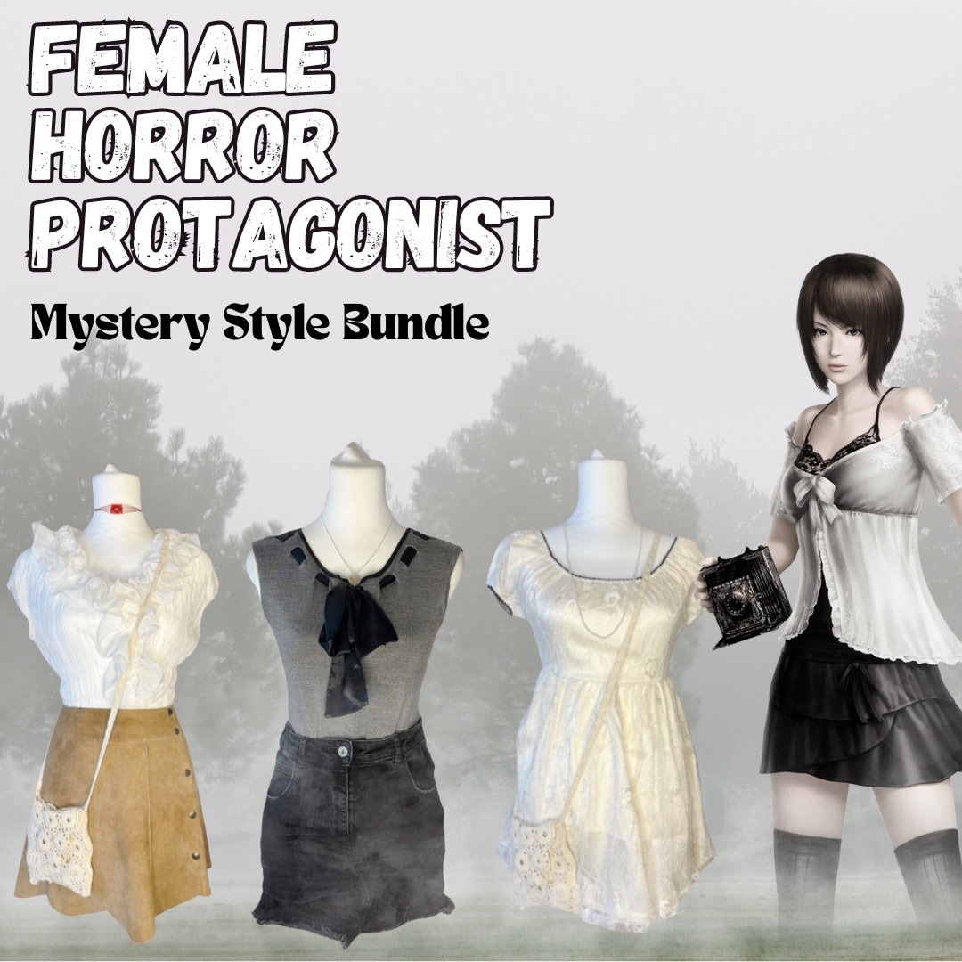 Female Horror Protagonist Mystery Style Bundle - Etsy