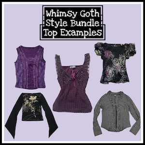 Whimsy Goth Mystery Style Bundle - Etsy UK