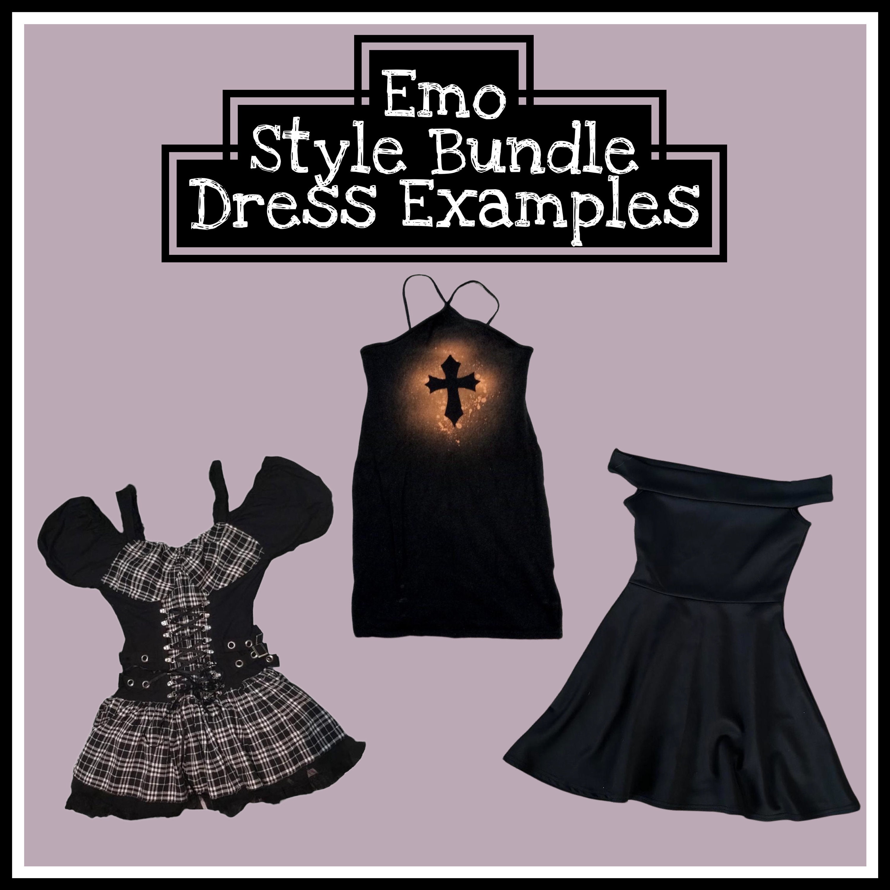 Emo Mystery Style Bundle - Etsy UK
