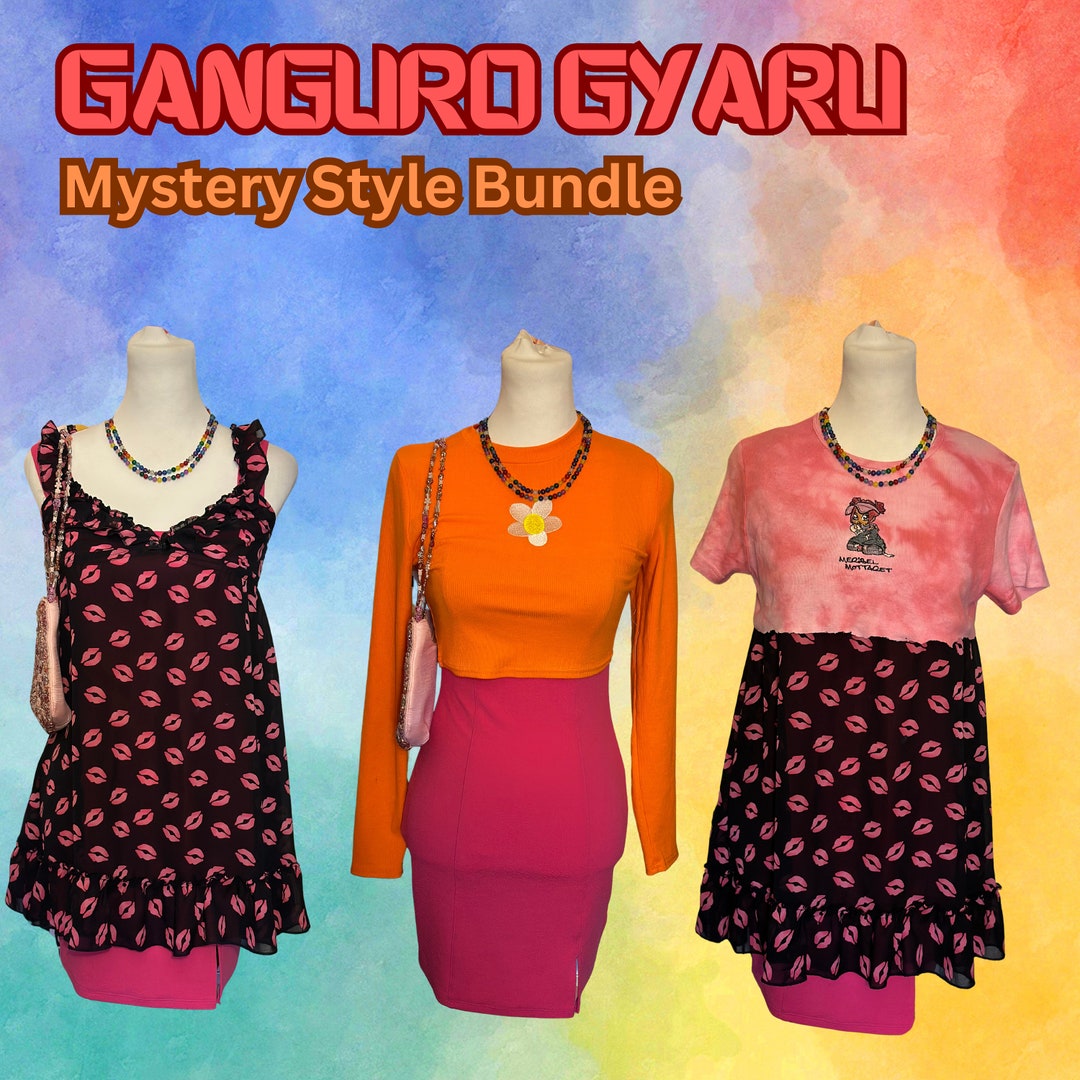 Ganguro Gyaru Mystery Style Bundle - Etsy
