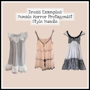 Female Horror Protagonist Mystery Style Bundle - Etsy