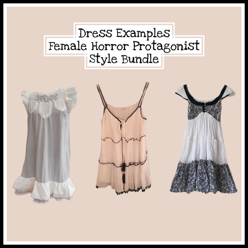 Female Horror Protagonist Mystery Style Bundle - Etsy