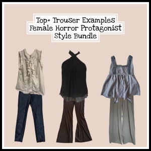 Female Horror Protagonist Mystery Style Bundle - Etsy