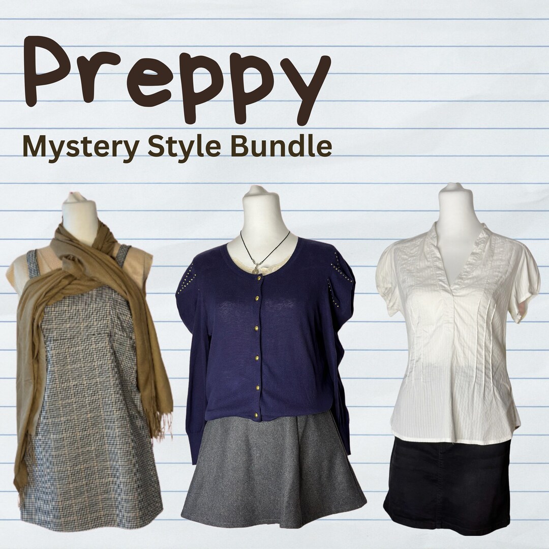 Preppy Mystery Style Bundle - Etsy.de