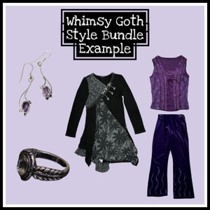 Whimsy Goth Mystery Style Bundle - Etsy UK