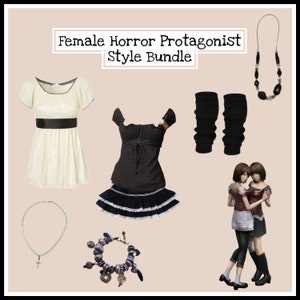 Female Horror Protagonist Mystery Style Bundle - Etsy