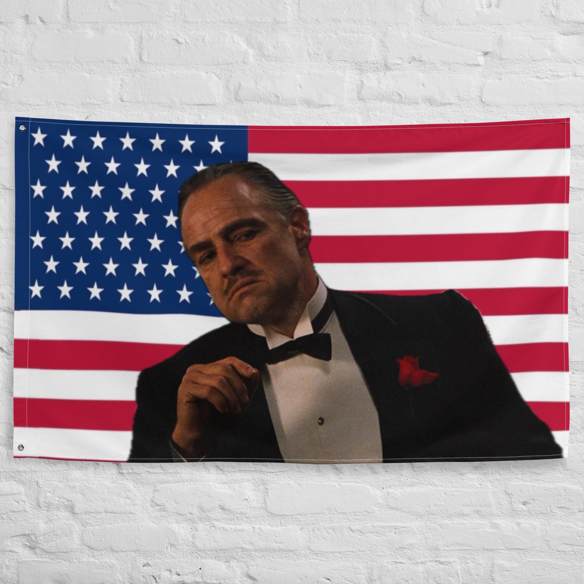 The Godfather Flag/tapestrywall Decorfan Art - Etsy
