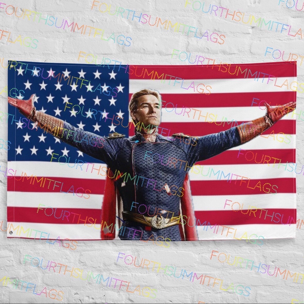 Homelander Flag/tapestrywall Decorfan Art - Etsy