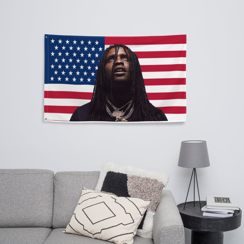 Chief Keef Flag/tapestrywall Decorfan Art - Etsy