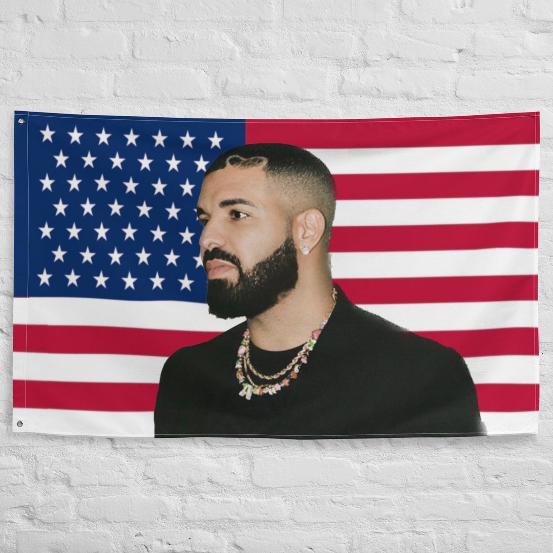 Drake Flag/tapestrywall Decorfan Art - Etsy