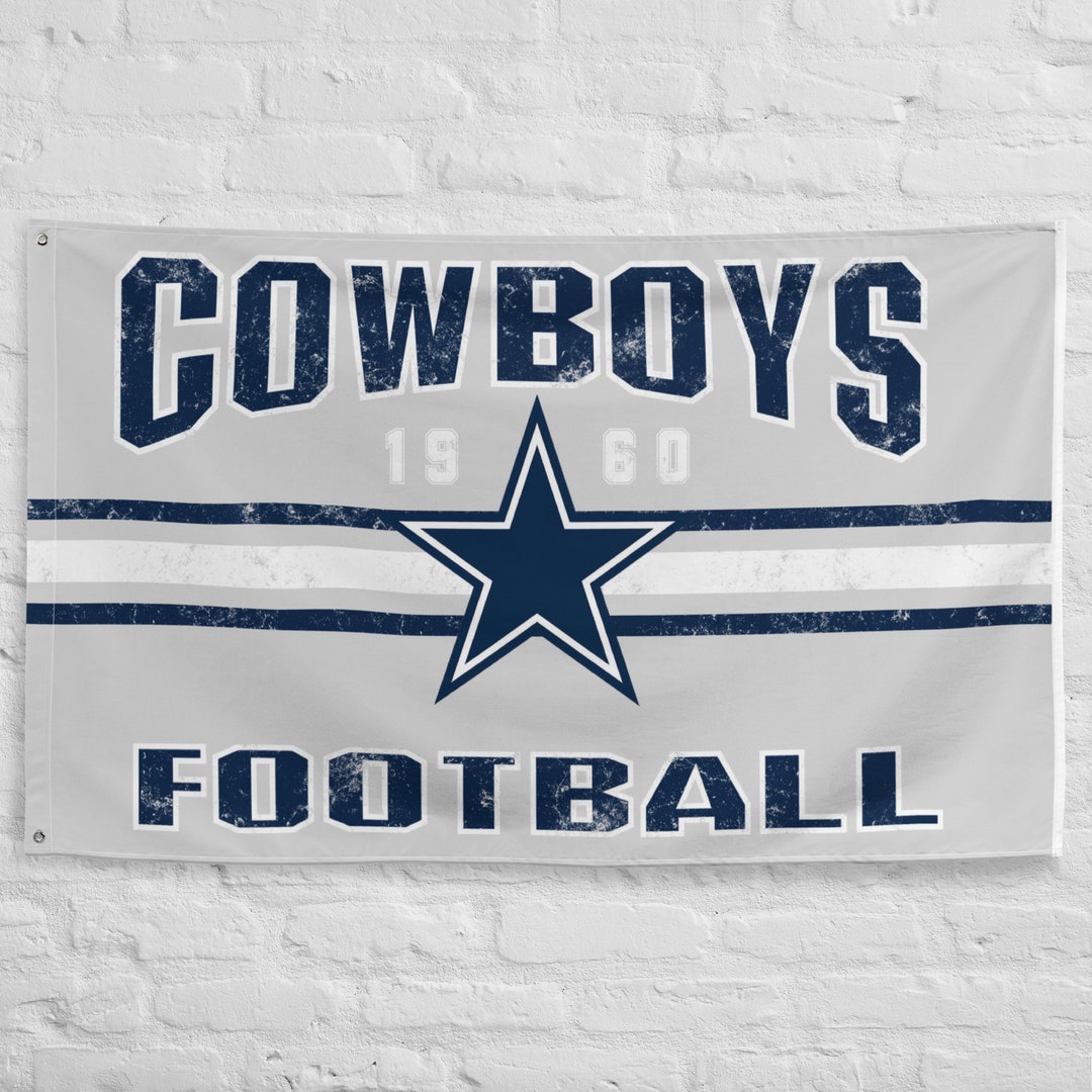 Dallas Cowboys Flag/tapestrywall Decorfan Art - Etsy
