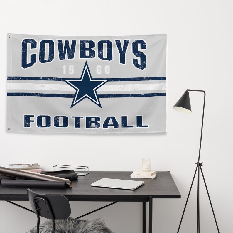 Dallas Cowboys Flag/tapestrywall Decorfan Art - Etsy