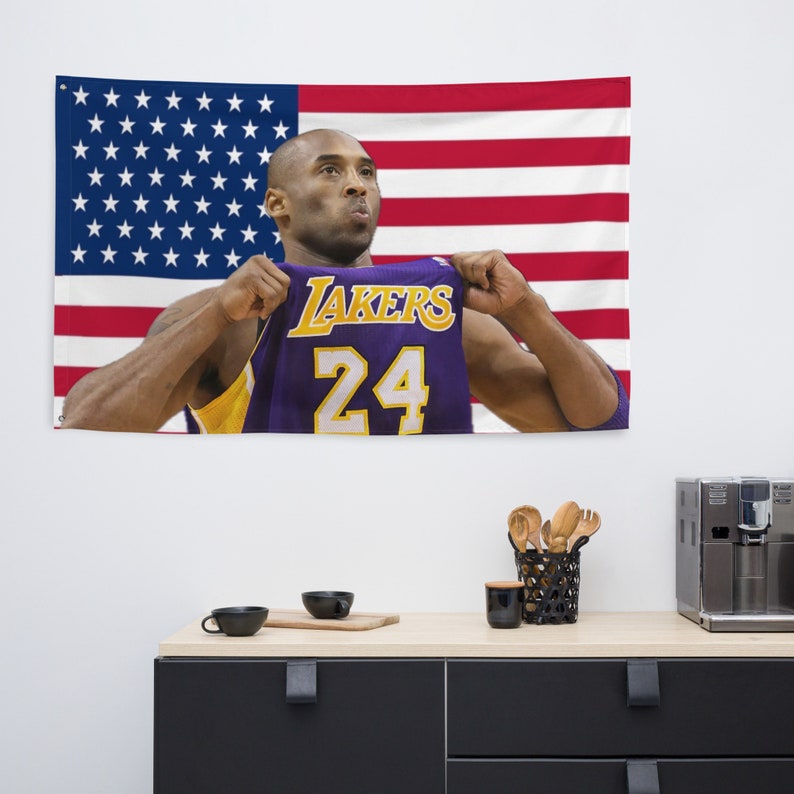 Kobe Bryant Flag/tapestrywall Decorfan Art - Etsy