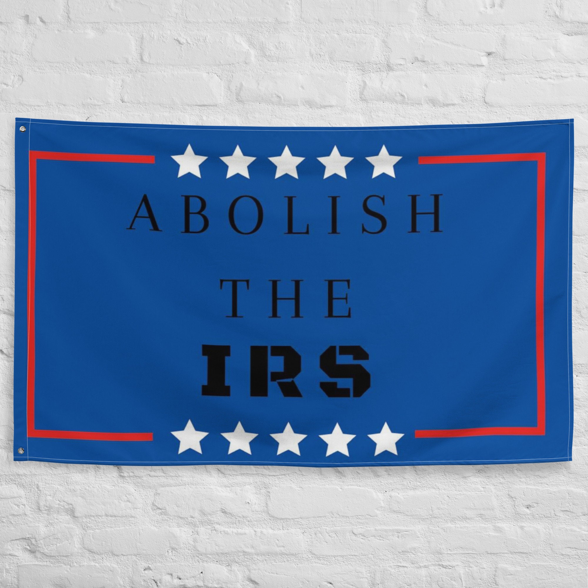 Abolish the IRS Flag/tapestrywall Decorfan Art - Etsy